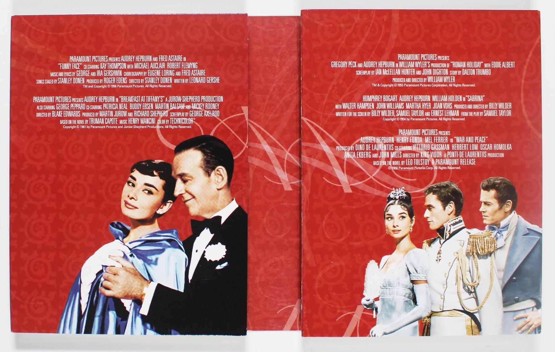 5 DVD BOX - AUDREY HEPBURN - DIE RUBIN COLLECTION (Neu (gemäss ...