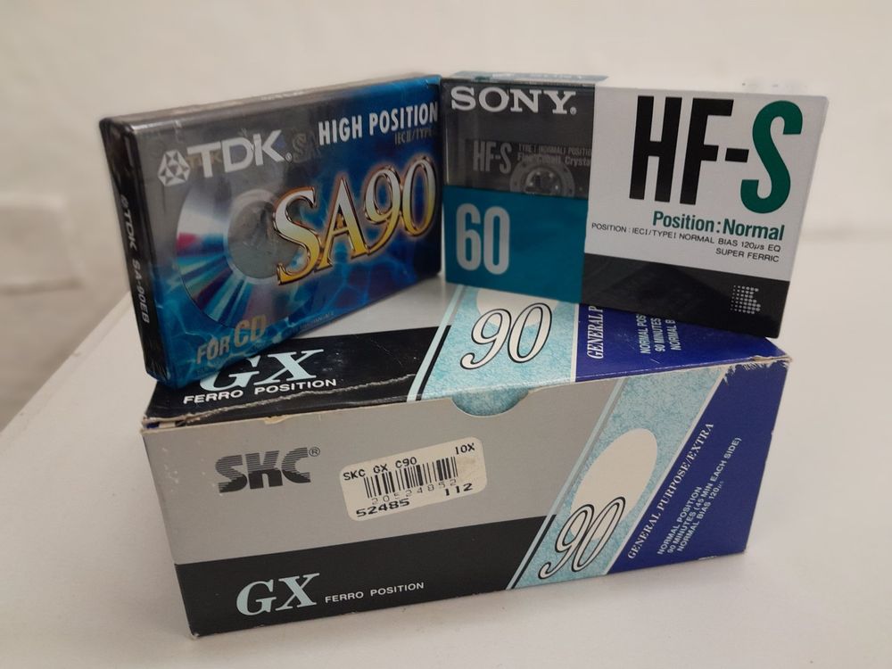 12 x cassette audio vierge neuves (Neu und originalverpackt) in La ...