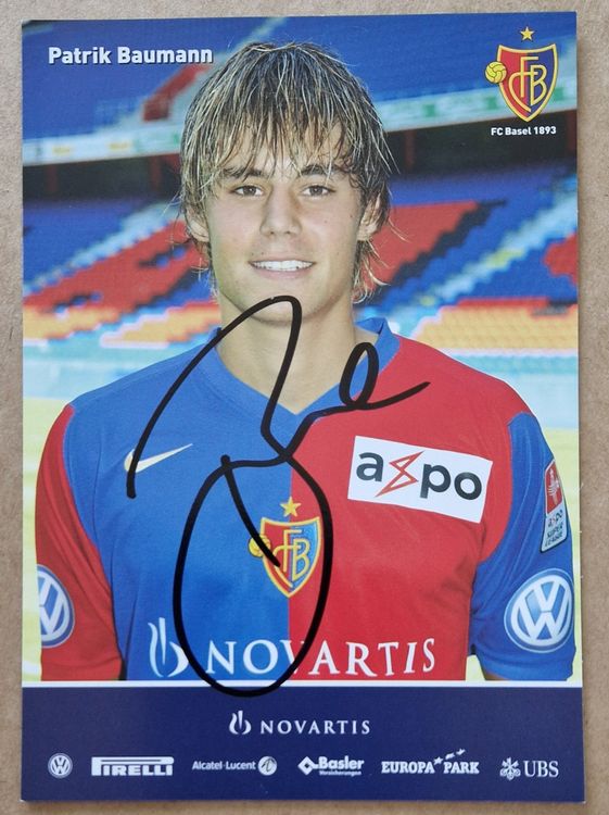 Patrik Baumann - FC Basel 2007/08 (Gebraucht) in Menziken für CHF 5.9 ...