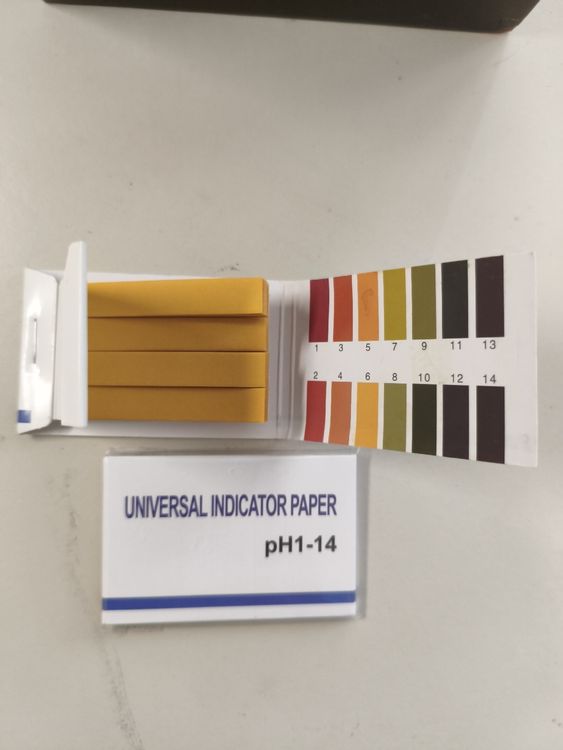 Universal Indicator PH Papier pH1-14 for science project🧪🔬 (Neu und ...