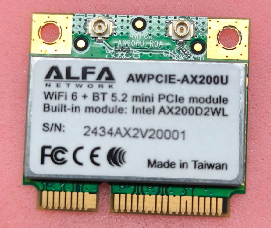 Intel WIFI-6 AX200 für mini-PCIe (Neu (gemäss Beschreibung)) in ...
