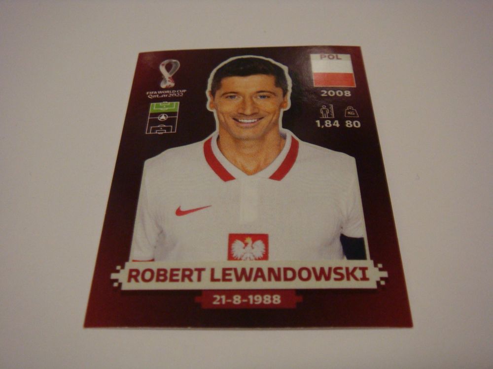 POL 17 Panini WM 2022 ROBERT LEWANDOWSKI | Kaufen auf Ricardo