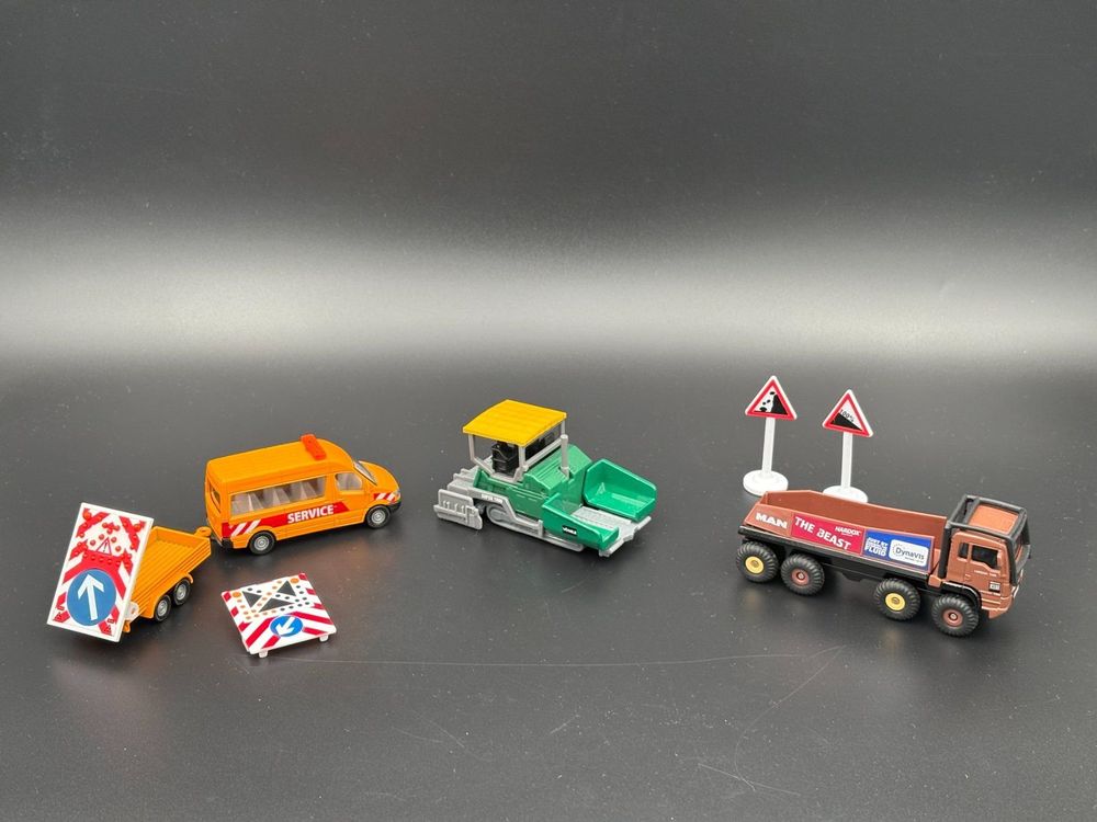 Siku Service-Fahrzeuge mit Zubehör Set ab 1.- (Neu (gemäss Beschreibung ...