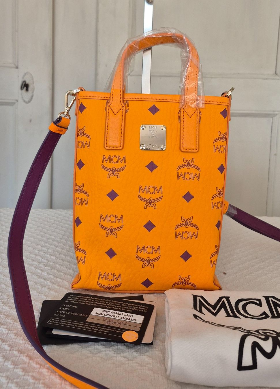 Neue Original MCM Mini Aren Essential Bag (Neu (gemäss Beschreibung ...