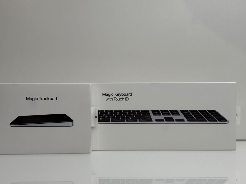 Apple Magic Keyboard mit Ziffernblock + Magic Trackpad (Gebraucht) in ...
