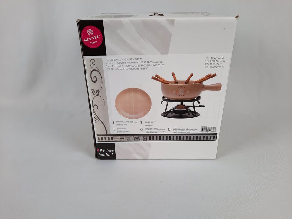 NOUVEL HOME Käsefondue-Set 15 teilig | Kaufen auf Ricardo