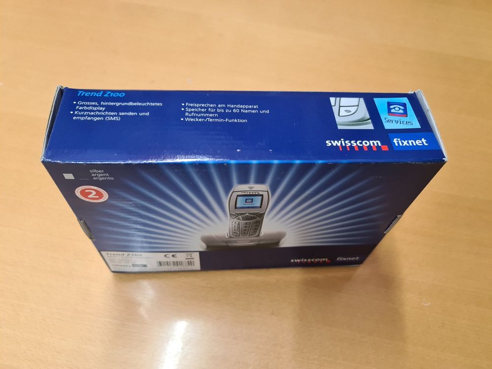 neues Swisscom Festnetz Telefon Trend Z100 ab 1.- (Neu und ...