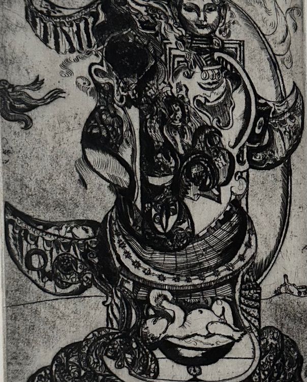 Alex Sadkowsky (1934) Radierung Handsig (Gebraucht) in für CHF 30 – mit ...