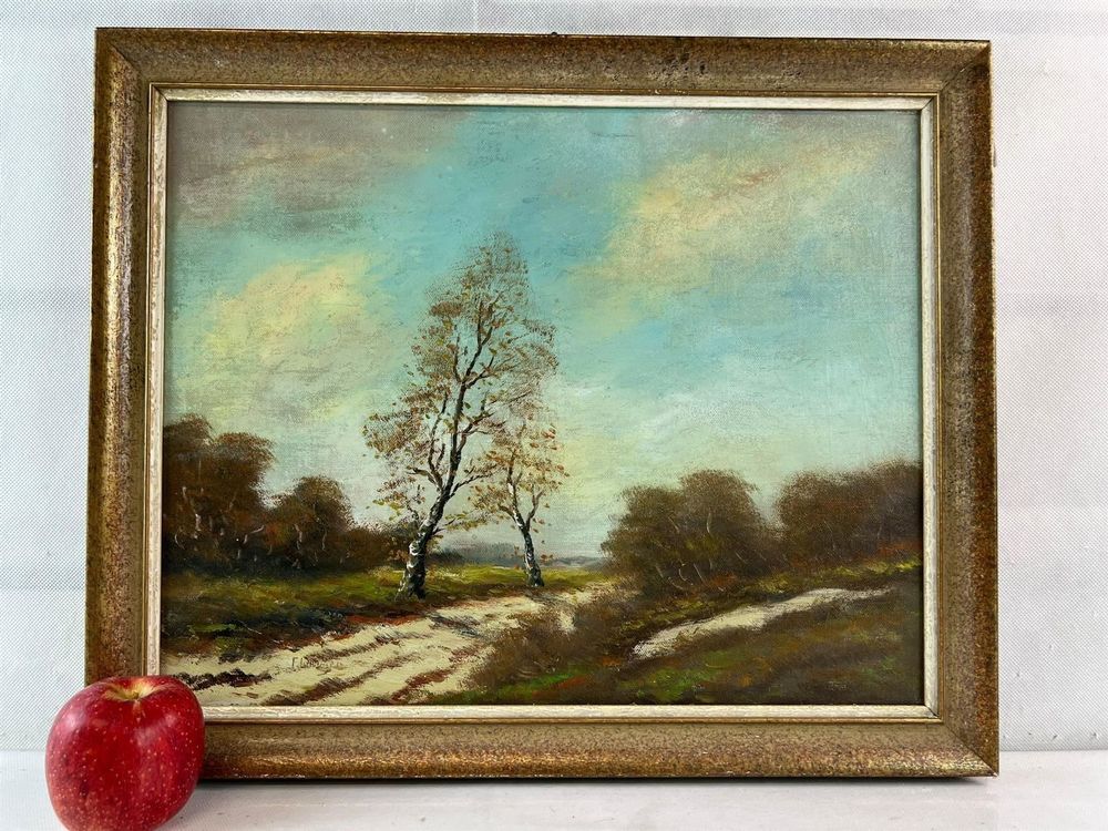 Antike Landschaft Gemälde | Kaufen auf Ricardo