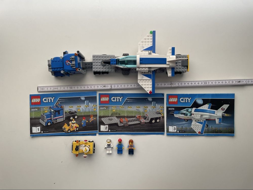 Lego City - 60079 Training Jet mit Transporter (Gebraucht) in ...