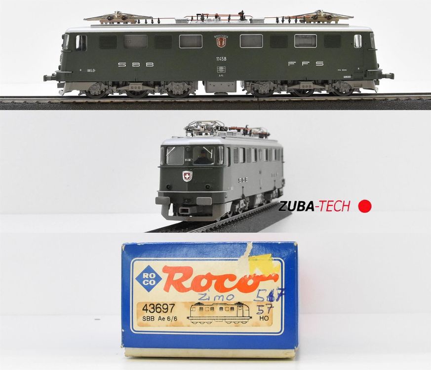 Roco 43697 E-Lok Ae 6/6 SBB H0 GS OVP (Gebraucht) in St. Gallen für CHF 160.5 – mit Lieferung ...