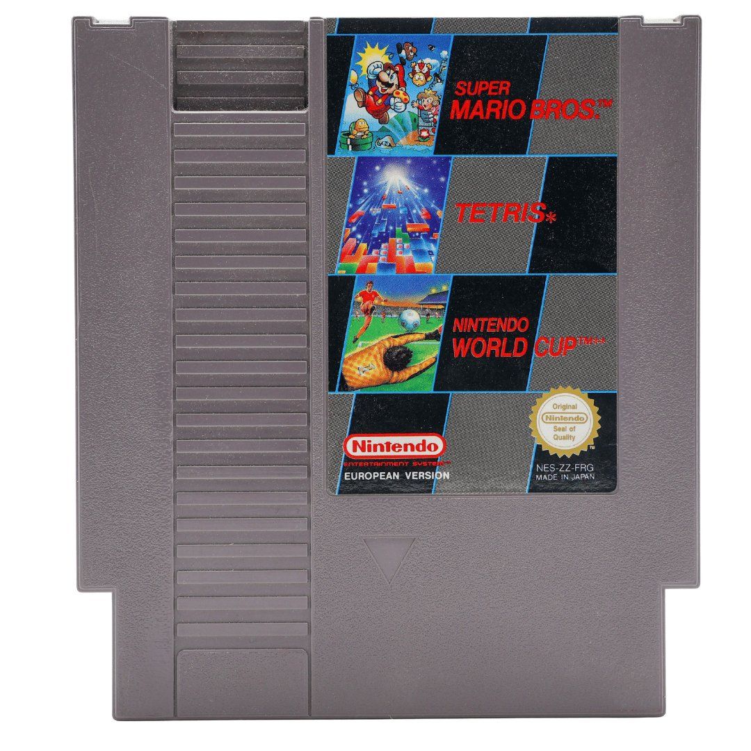 Super Mario Bros. / Tetris / Nintendo World Cup - NES (Gebraucht) in ...