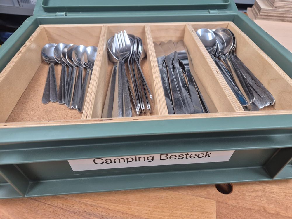 Camping Besteck in Rako-Box (Gebraucht) in Pfungen für CHF 25 – mit ...