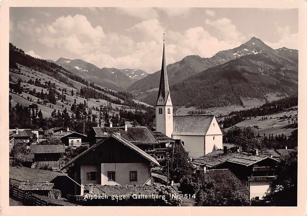 3 besondere Ansichtskarten TIROL, u.a. ALPBACH (Gebraucht) in Lufingen ...