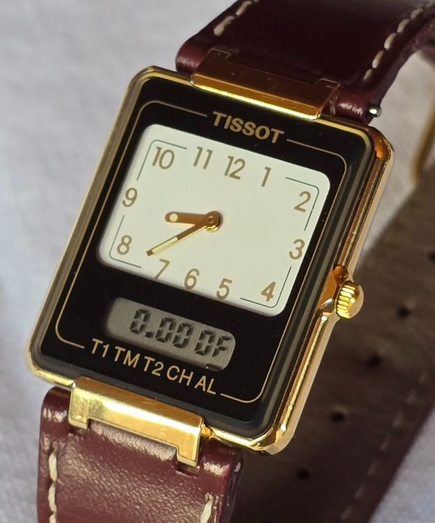 Tissot TwoTimer Armbanduhr Top und NEUE Batterie | Kaufen auf Ricardo