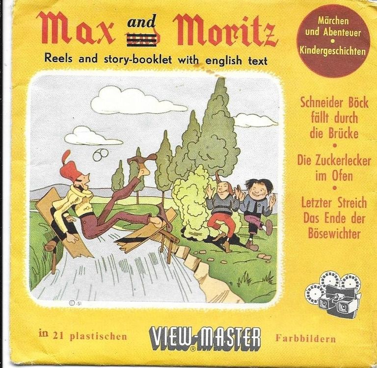 View Master MAX UND MORITZ 805 A-C, deutsch (Gebraucht) in Nidau für ...