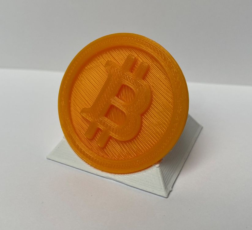 Bitcoin Münze mit integriertem NFC-Tag (Neu (gemäss Beschreibung)) in ...