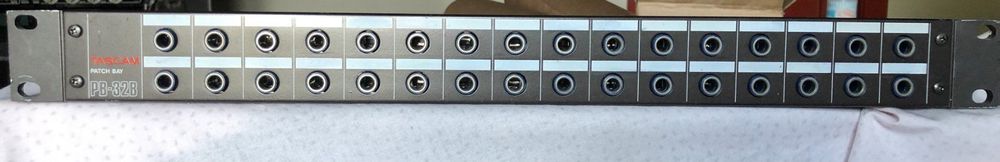 Tascam Patchbay PB-32B (Gebraucht) in für CHF 30 – mit Lieferung auf ...