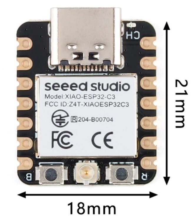 ESP32-C3 XIAO Mini-Entwicklungs-Board (4MB Flash/400kB SRAM) (Neu und ...