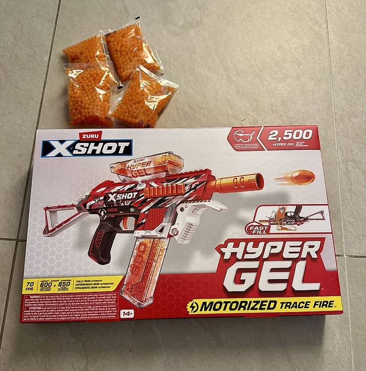 XSHOT Hyper Gel motorisierter Blaster Trace Fire (Gebraucht) in Basel ...