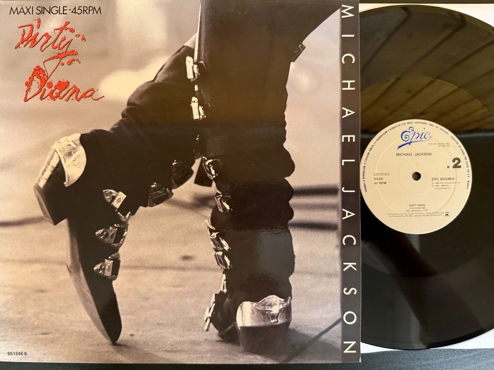 Michael Jackson – Dirty Diana [12" ESP 1988] (Gebraucht) in Tamins für ...