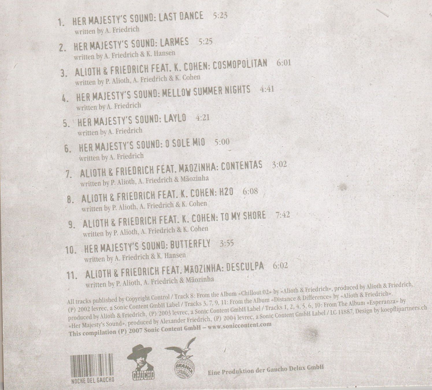 Noche del Gaucho Recuerdos de la Noche 11 Titel (Gebraucht) in ...