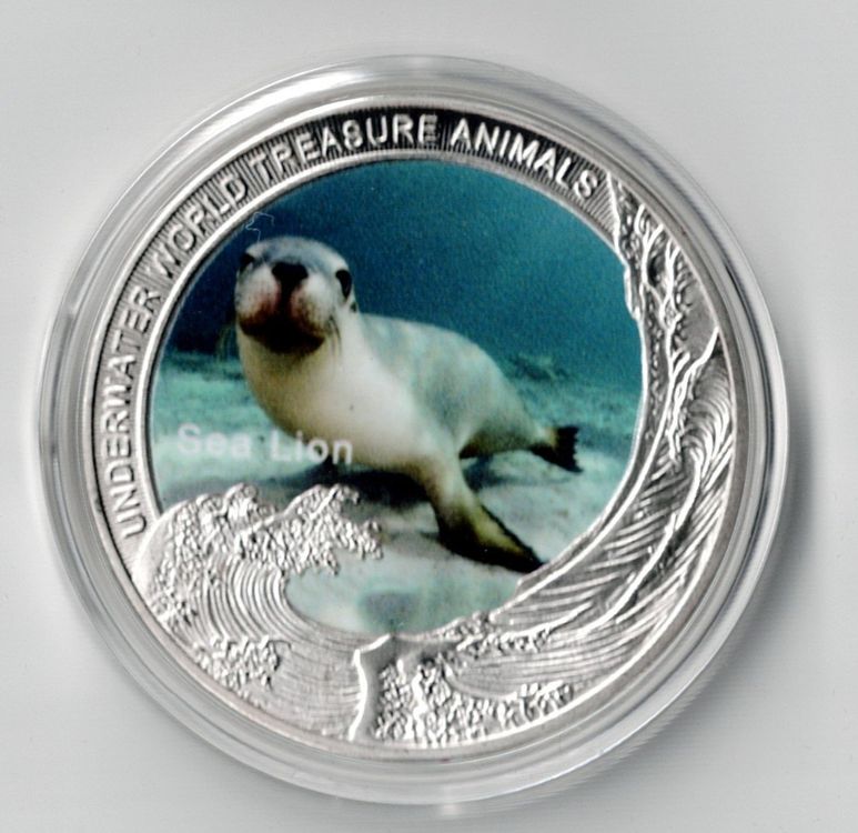 Sea Lion_Underwater World Treasure Animals (Neu (gemäss Beschreibung ...