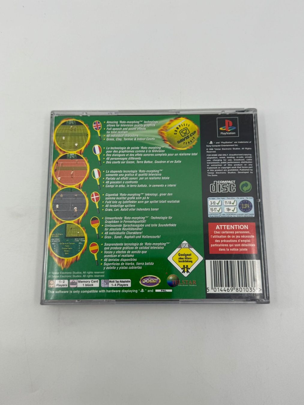 Complete Davis Cup Tennis (PS1) (Gebraucht) in Herisau für CHF 5 – mit ...