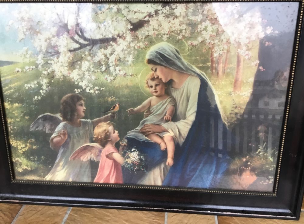 Antikes Bild Maria mit Jesuskind (Gebraucht) in Rüschlikon für CHF 16 ...