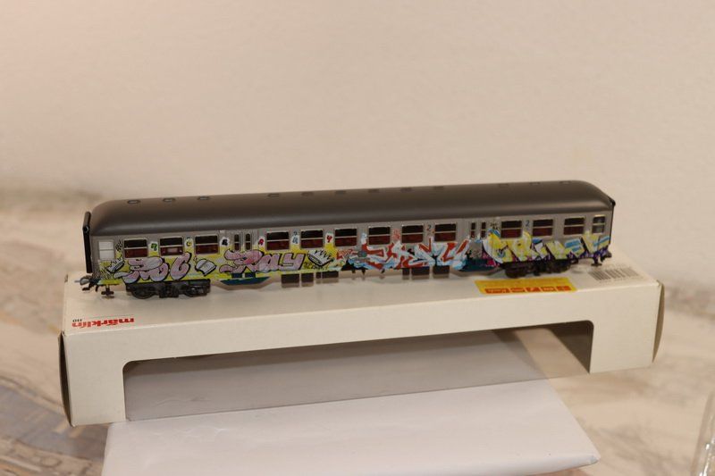 Märklin Graffiti Wagen ( 484 ) (Neu (gemäss Beschreibung)) in Kerzers ...