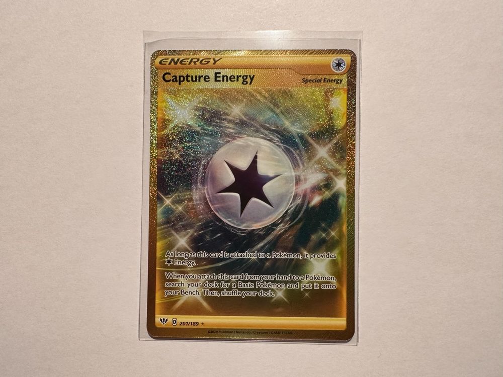Goldkarte Capture Energy Darkness Ablaze EN | Kaufen auf Ricardo