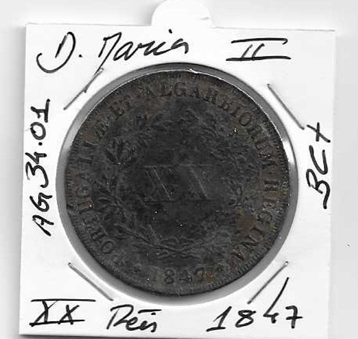 XX reis Portugal D.Maria II 1847 | Kaufen auf Ricardo