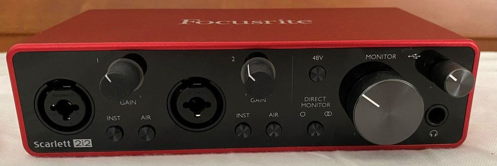 Focusrite Scarlett 2i2, Third Generation, Interface | Kaufen auf Ricardo