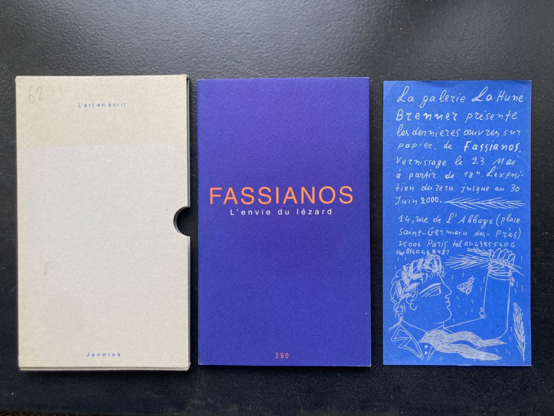 Alexandre Fassianos: L' envie du lézard, 1994 (Gebraucht) in Zürich für ...