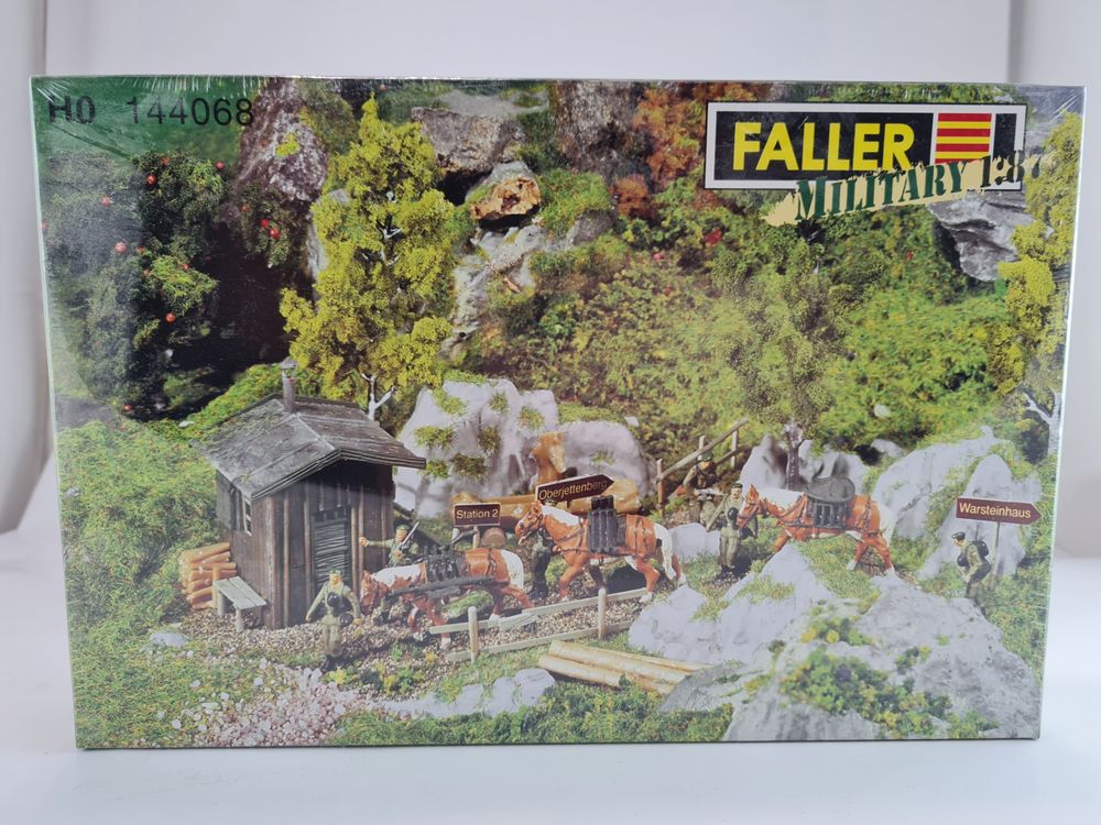 FALLER Military 144068 Dioramapackung Gebirgsjäger H0 1:87 (Neu (gemäss ...