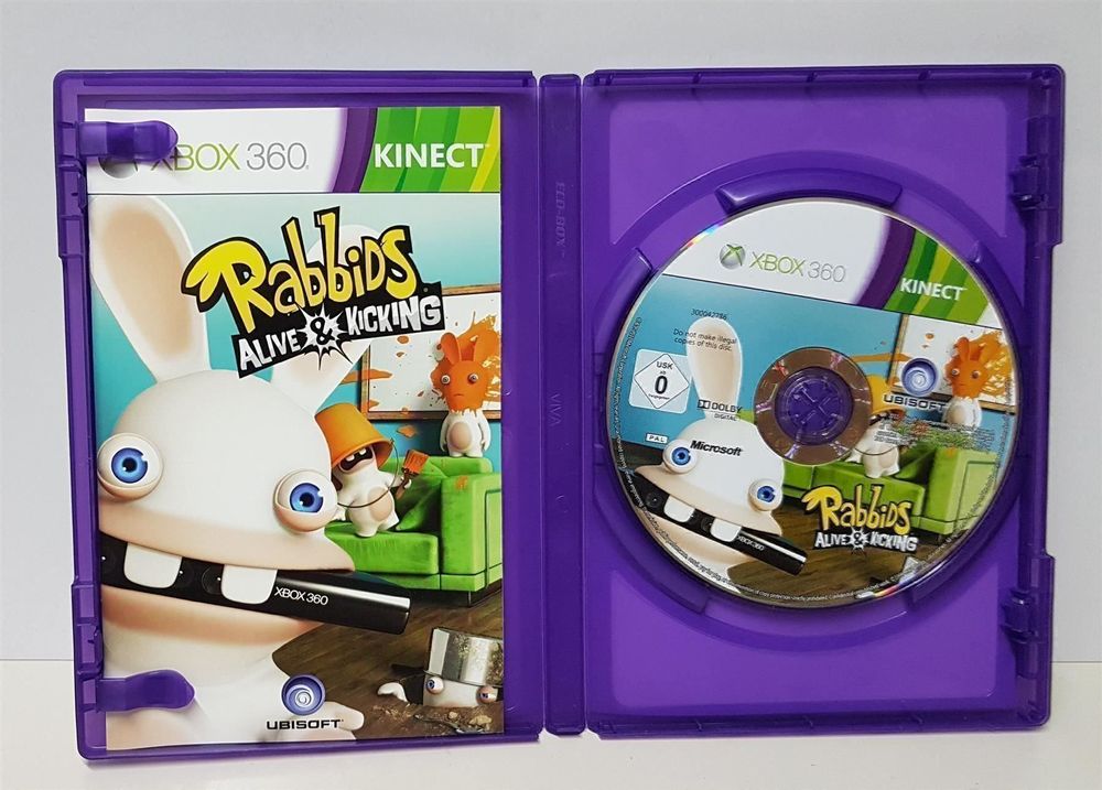 Rabbids Alive & Kicking Kinect Xb 360 | Kaufen auf Ricardo