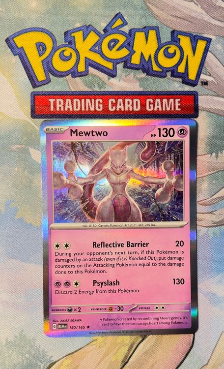 Mewtwo Holo (Deck 151) 150/165 (Neu (gemäss Beschreibung)) in Sempach ...