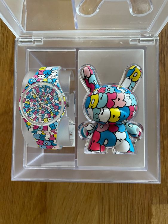MONTRE SWATCH GE32 KIDROBOT 2011 "TILT" LOVE SONG (Neu und ...