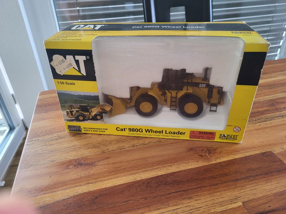 Norscot 1/50 CAT 980G Wheel Loader Radlader (Gebraucht) in Niederhelfenschwil für CHF 50 – mit ...