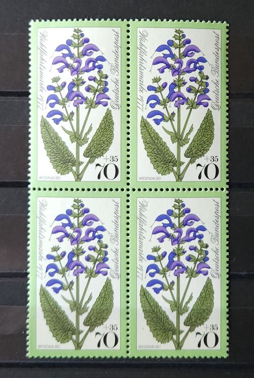 Deutschland-Mi 952 Viererblock ** (11) (Neu und originalverpackt) in Hittnau für CHF 1 – mit ...