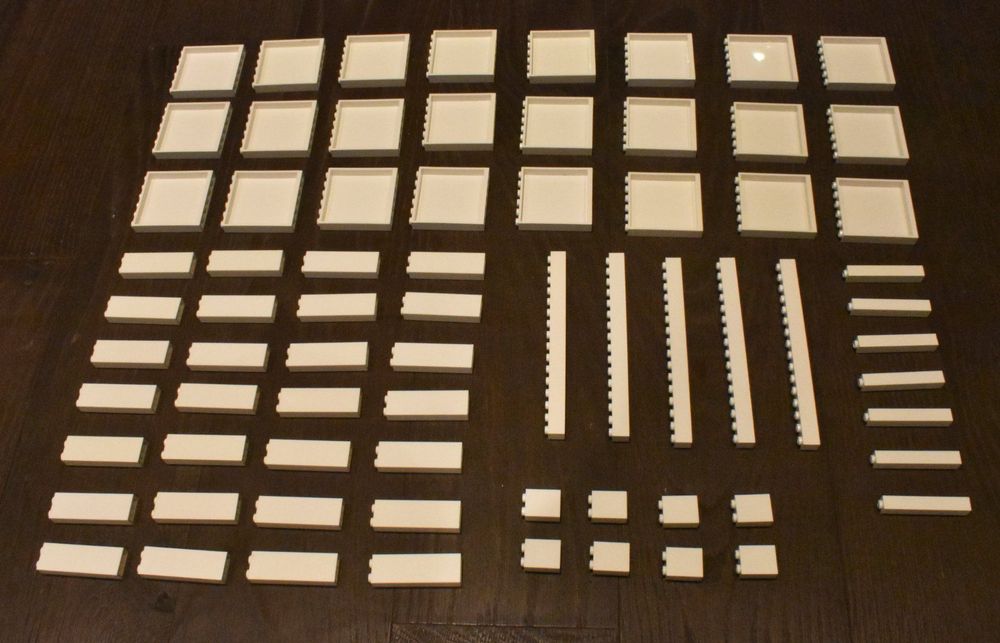 Lego Stützen, Wände, Steine, Spezialteile, Weiss Mega Set 20 | Kaufen ...