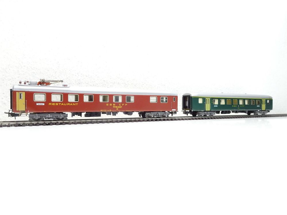2 Märklin Personenwagen SBB HO 4066 4068 (Gebraucht) in Luzern für CHF 25.9 – mit Lieferung auf ...