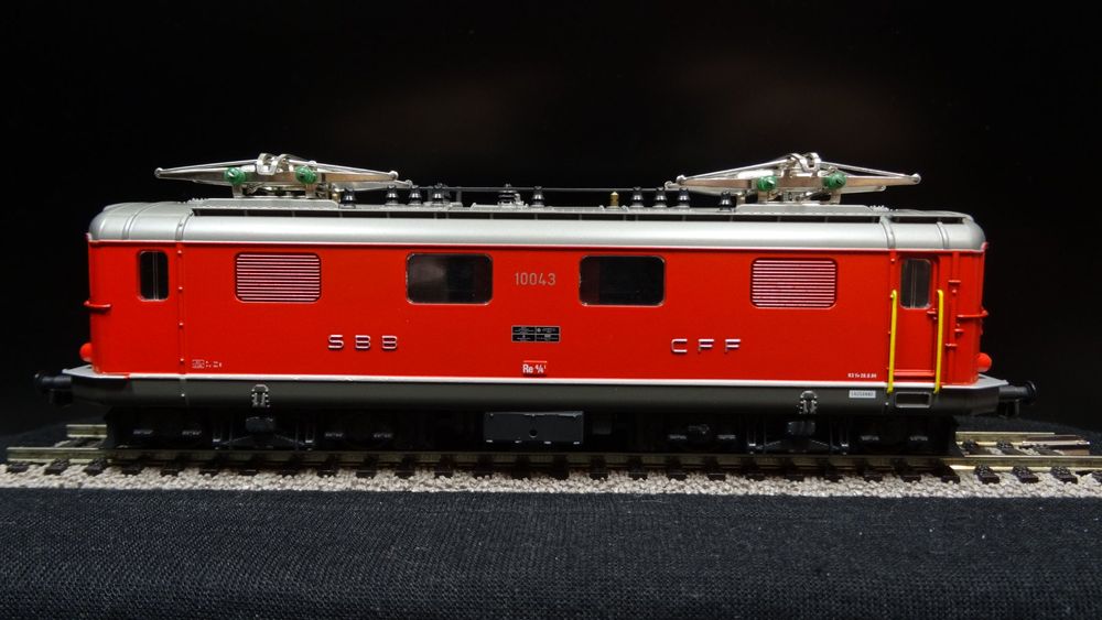 Hag 223, SBB - CFF, Re 4/4 I rot 10043, Vitrine | Acheter sur Ricardo