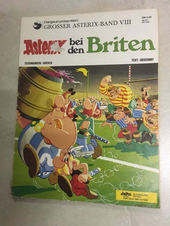 Asterix bei den Briten - Band VIII (8) (Gebraucht) in Oberdorf SO für CHF 1 – mit Lieferung auf ...