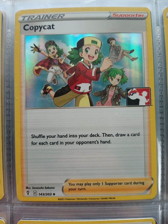 Copycat HOLO - Pokemon TCG Prize Pack Stamp Stempel (Gebraucht) in ...