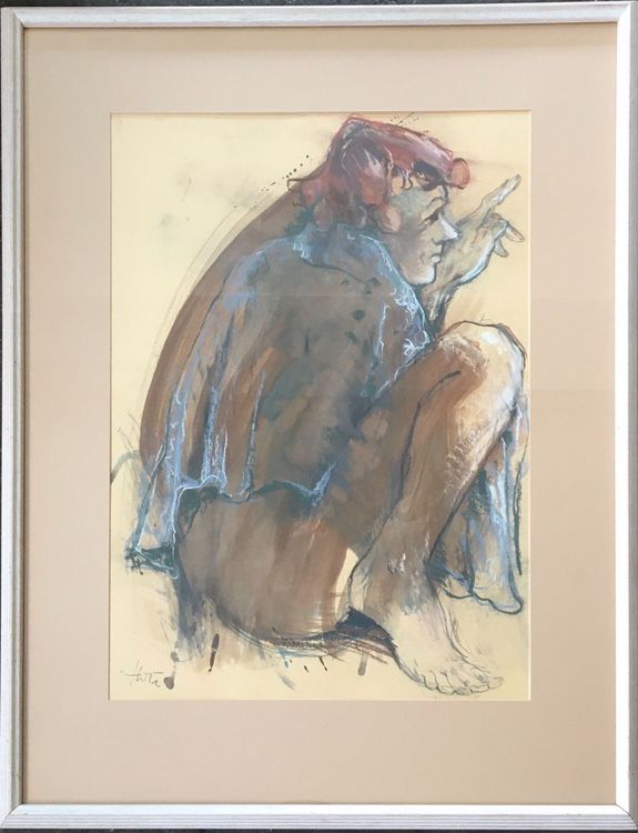 Mischtechnik unleserlich Signiert (Gebraucht) in Root für CHF 5 – mit Lieferung auf Ricardo kaufen