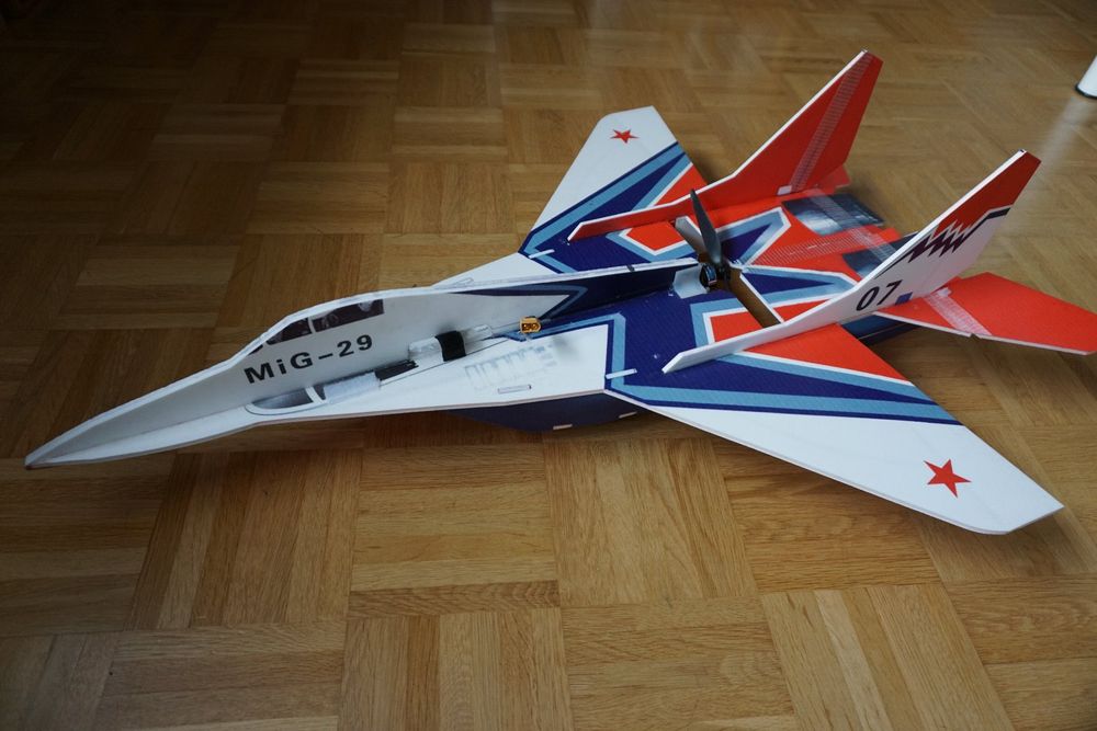 RC Modellflugzeug HobbyKing Mig 29 - Glue-N-Go (Schaumstoff) (Gebraucht) in Lyss für CHF 55 ...