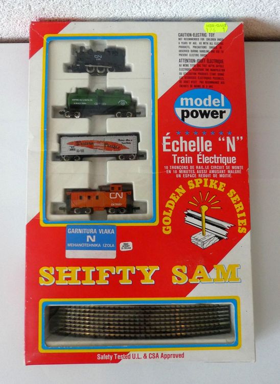 Modelleisenbahn - model power SHIFTY SAM - Spur N (Gebraucht) in ...