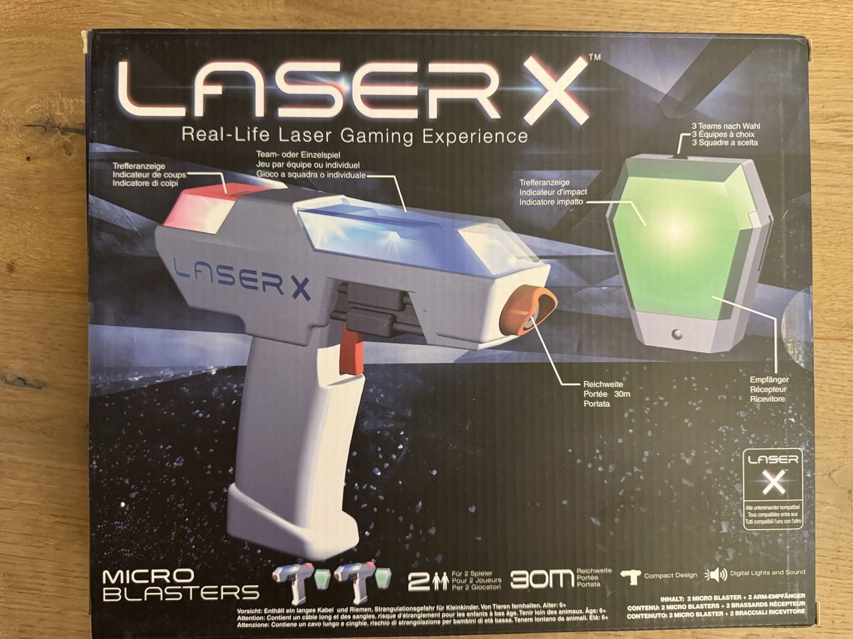 Laser X Micro Blasters - Real-Life Laser Gaming Set! (Neu und ...