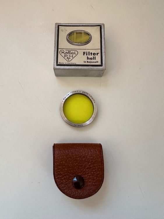 Rolleiflex Filter Light Yellow Hell Gelb Top Conditions (Gebraucht) in ...